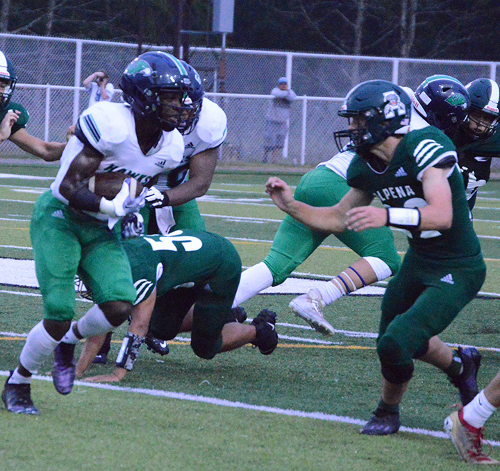 UPDATED: Alpena football team drops season opener to Saginaw Heritage ...